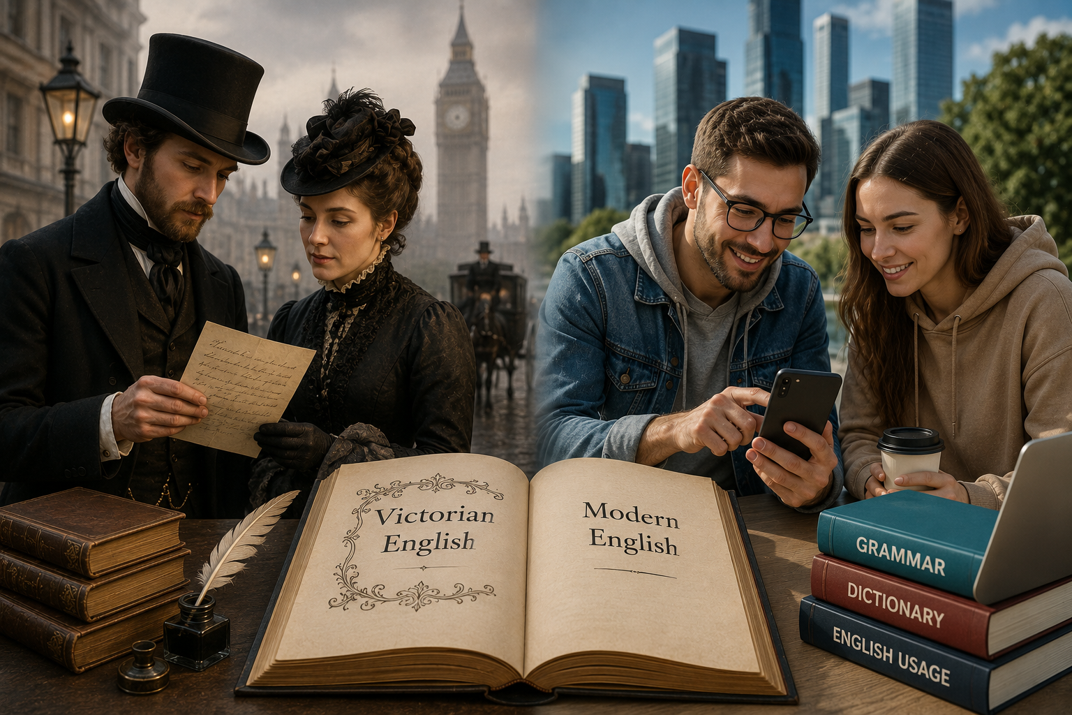 Victorian English vs Modern English – Key Differences and Evolution